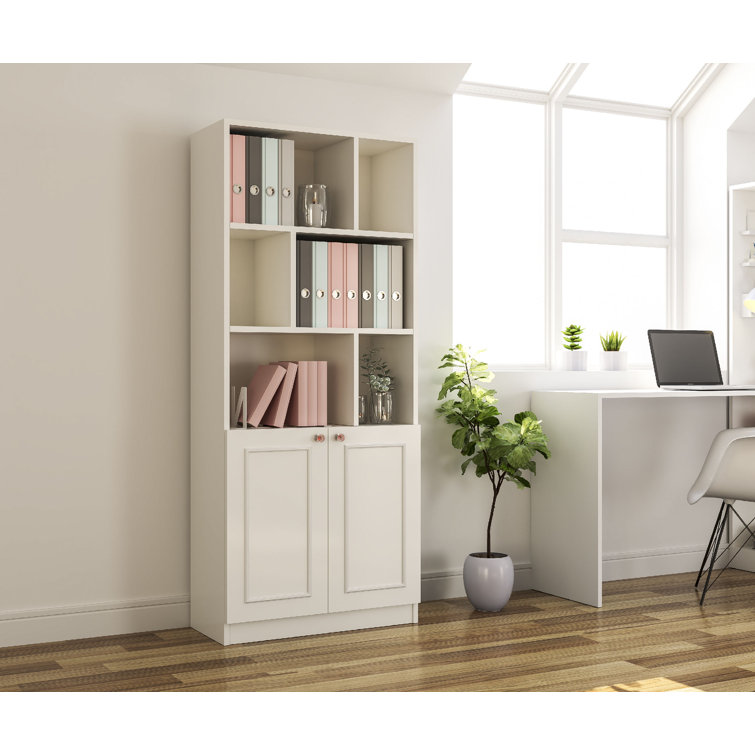 Homeaglobe 180cm H x 70cm W Standard Bookcase | Wayfair.co.uk